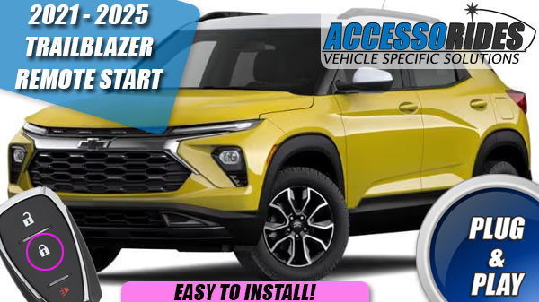 2021 - 2025 Chevrolet Trailblazer Remote Start - Plug & Play - PUSH ST ...