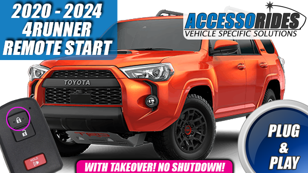 2020 - 2024 Toyota 4Runner Remote Starter w/ Takeover Plug & Play Kit ...