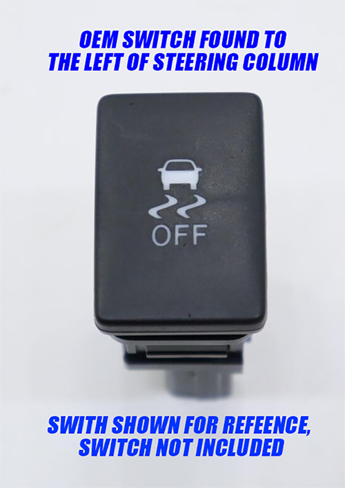 VSC Traction Control Switch Toyota Tacoma Switch Relocation Harness 16 ...