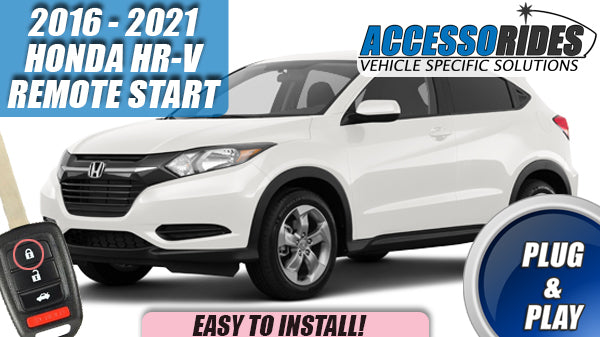 2016 - 2022 Honda HR-V HRV Remote Start KEY START - Plug & Play ...