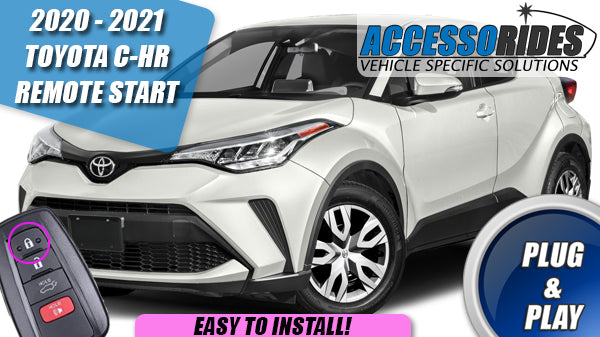 2020 2021 2022 Toyota C-HR Remote Start Plug & Play Kit - Push Start ...