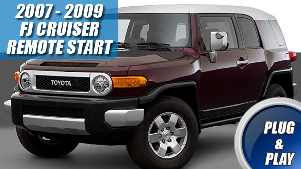 FJ Cruiser Remote Start for 2007 - 2009 - Plug & Play - KEY START ...