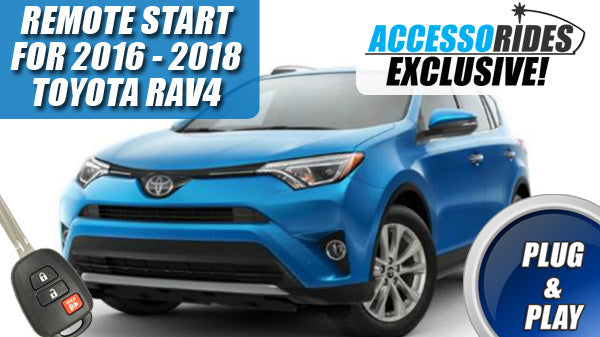 Remote Start for Toyota RAV4 Plug & Play 2016 2017 2018 - KEY START ...